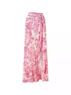 Camilla Livin La Vida Rosa Maxi Sarong Skirt - Pink