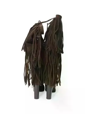 Chloé Fringe-trim Knee-high Boots