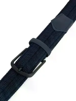 Boggi Milano Woven Stretch Viscose Blend Belt