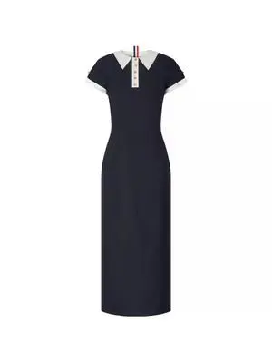 Thom Browne Hopsack Suiting Dress