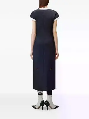 Thom Browne Hopsack Suiting Dress