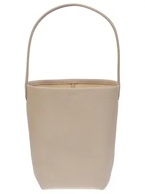 THE ROW Park Tote Small Leather Tote - Grey