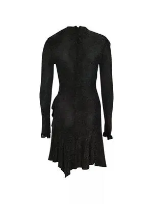 Philosophy Di Lorenzo Serafini Ruffled Asymmetric Dress - Black