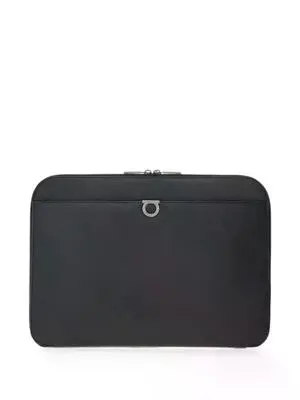 FERRAGAMO Gancini Document Holder - Black