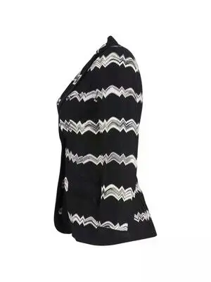 Missoni Zigzag-print Single-breasted Blazer