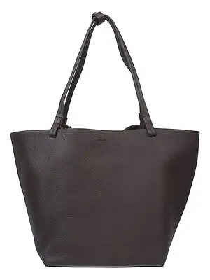 THE ROW Park Tote Three Leather Tote - Brown