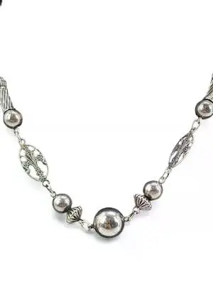 MADISON MAISON Fleur-de-lis Station Necklace