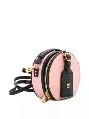 LOUIS VUITTON Mini Boite Chapeau Epi Leather Crossbody Bag - Pink