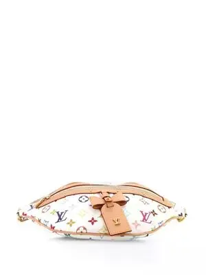 LOUIS VUITTON X Takashi Murakami High Rise Bum Bag Monogram Multicolor Belt Bag - White