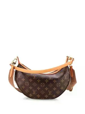 LOUIS VUITTON Looping Nm Handbag Monogram Canvas Shoulder Bag - Brown