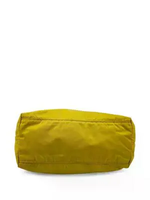Prada 2000s Tessuto Triangle Logo Shoulder Bag