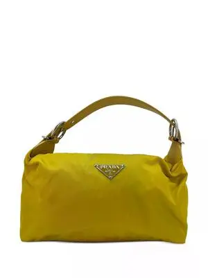 Prada Tessuto Shoulder Bag - Yellow