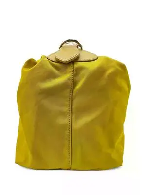 Prada Tessuto Shoulder Bag - Yellow