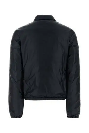 Moncler Navy Nylon Lanset Down Jacket