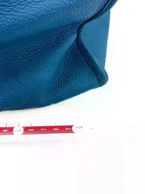 Gucci 2000s Leather Tote Bag - Blue