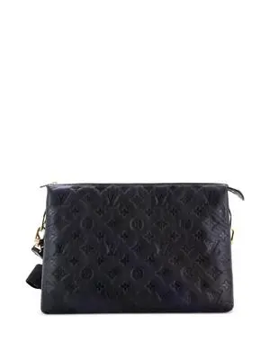 LOUIS VUITTON Coussin Mm Monogram Embossed Lambskin Crossbody Bag