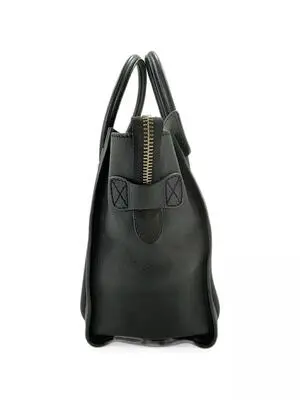 Celine 2010s Luggage Micro Shopper Tote Bag