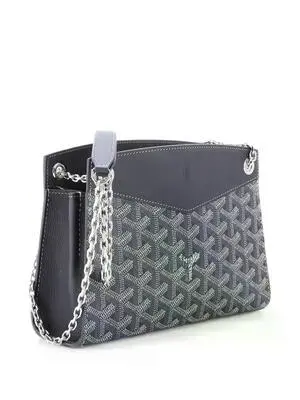 Goyard Structured Rouette Chain Coated Canvas Mini Shoulder Bag - Grey
