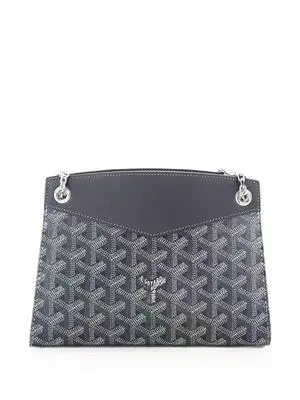 Goyard Structured Rouette Chain Coated Canvas Mini Shoulder Bag