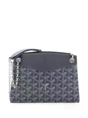 Goyard Structured Rouette Chain Coated Canvas Mini Shoulder Bag