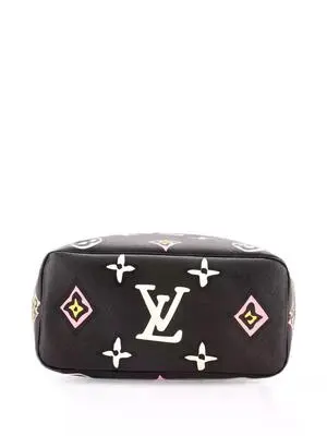 LOUIS VUITTON Neverfull Mm Wild At Heart Monogram Giant Tote Bag - Black