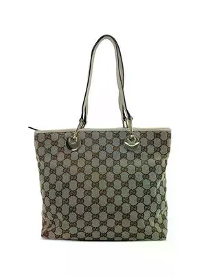 Gucci Gg Supreme Handbag - Neutrals
