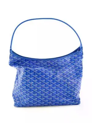 Goyard Boheme Coated Canvas Hobo Bag - Blue