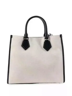 Dolce & Gabbana Dg Shopping Canvas Medium Tote Bag - Neutrals