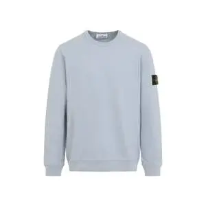Stone Island Cotton Crewneck Sweatshirt - Blue