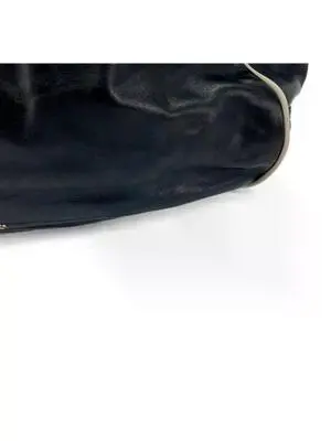 Prada 2000s Buckled Leather Tote Bag