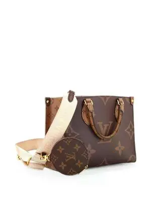 LOUIS VUITTON Onthego Tote Reverse Monogram Giant Pm Shoulder Bag