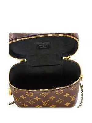 LOUIS VUITTON Vanity Handbag Reverse Monogram Canvas Pm Satchel