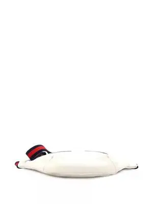 Gucci Logo Printed Leather Belt Bag - Neutrals