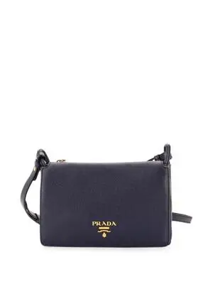 Prada Flap Vitello Daino Medium Crossbody Bag