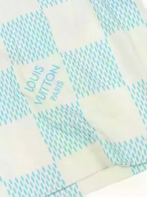 LOUIS VUITTON 2010s Damier Monogram T-shirt