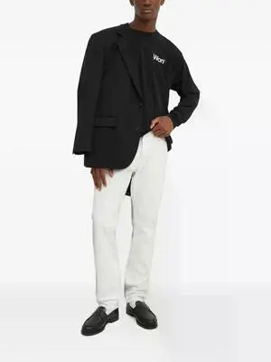WON HUNDRED Logo-print Long-sleeve T-shirt