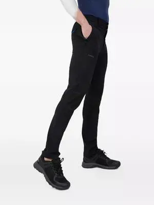 VIKING Panelled Zip-pocket Trousers - Black
