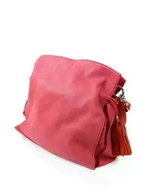 Loewe Flamenco Tassel-detail Shoulder Bag - Pink