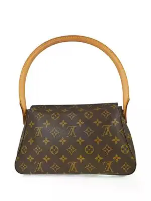 LOUIS VUITTON 2002 Mini Monogram Looping Top-handle Bag