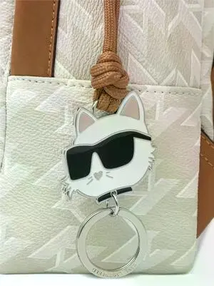 Karl Lagerfeld Ikon Monogram Choupette Backpack