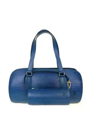 LOUIS VUITTON Epi Soufflot Tote Bag - Blue