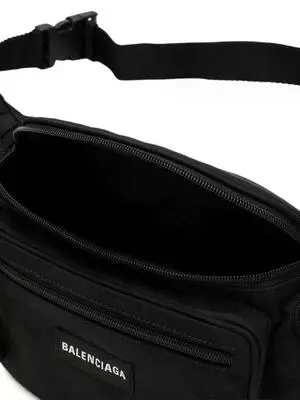 Balenciaga Logo-patch Zip-fastening Belt Bag