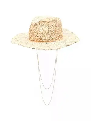 Ruslan Baginskiy Woven-straw Sun Hat