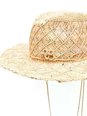 Ruslan Baginskiy Woven-straw Sun Hat