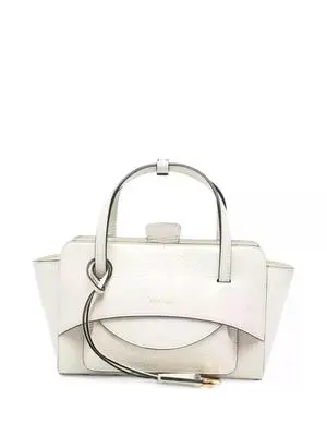 HIDESINS Flap S Vergem Leather Tote Bag - Neutrals
