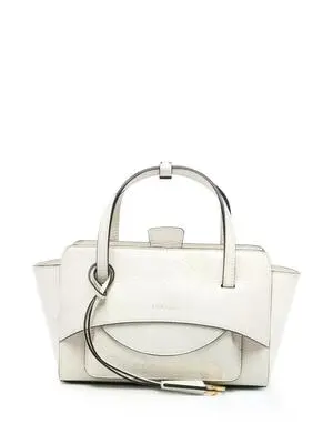 HIDESINS Flap S Vergem Leather Tote Bag - Neutrals