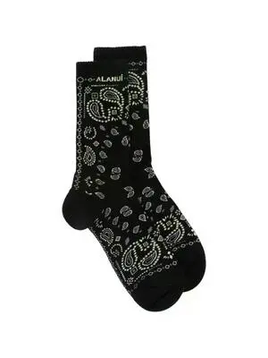 Alanui Paisley-pattern Socks