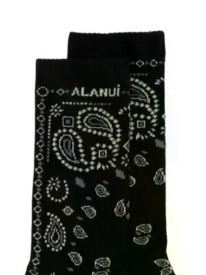 Alanui Paisley-pattern Socks
