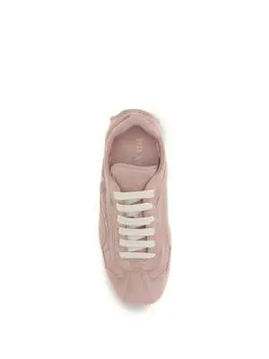 Prada Montecarlo Re-edition 2005 Suede And Re-nylon Sneakers - Pink