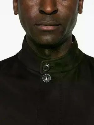 Zegna Leather-trim Button-up Gilet